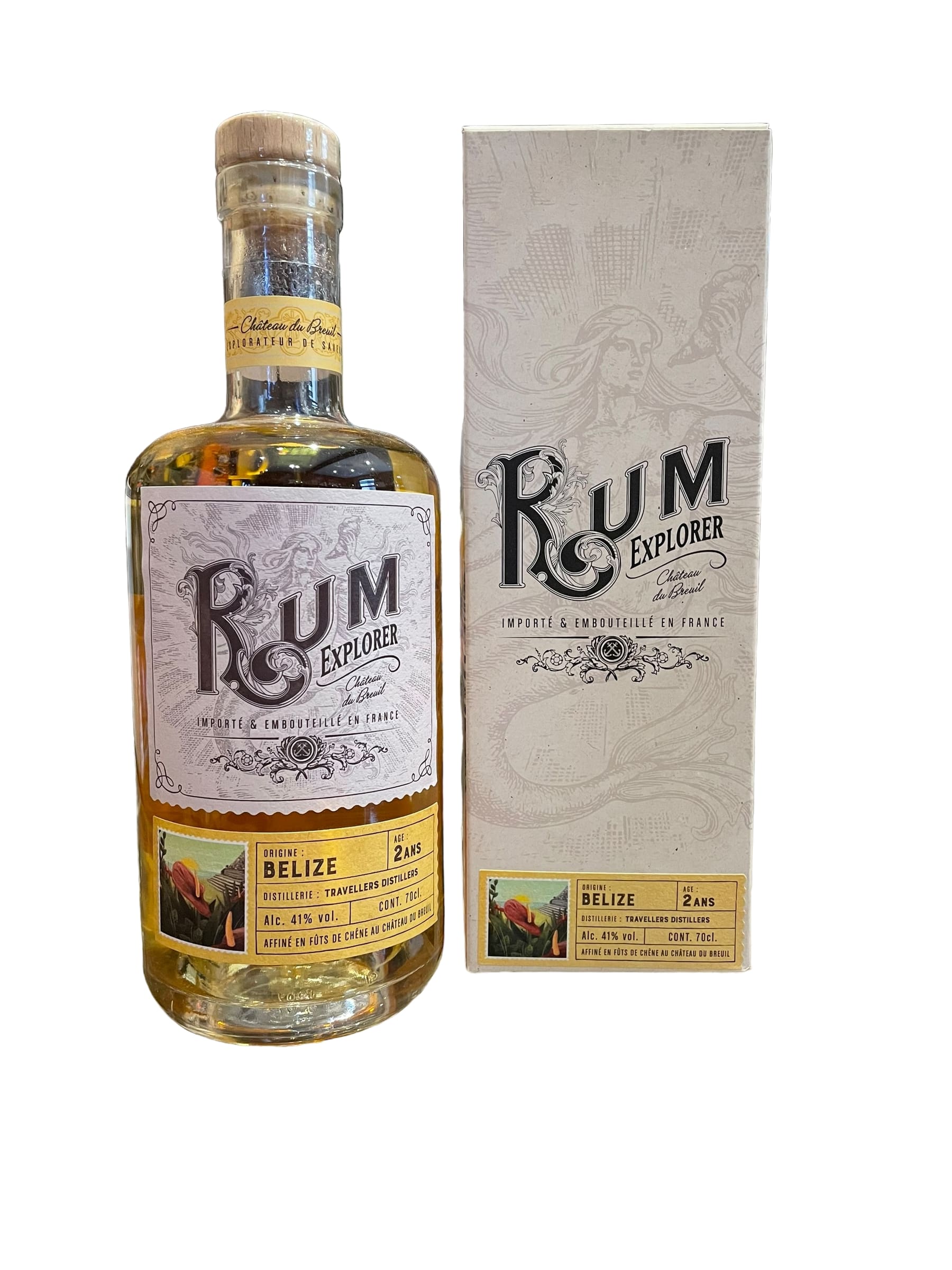 Rhum Belize – Rum Explorer Breuil 41° 70cL – Vins | Coffrets Cadeaux ...