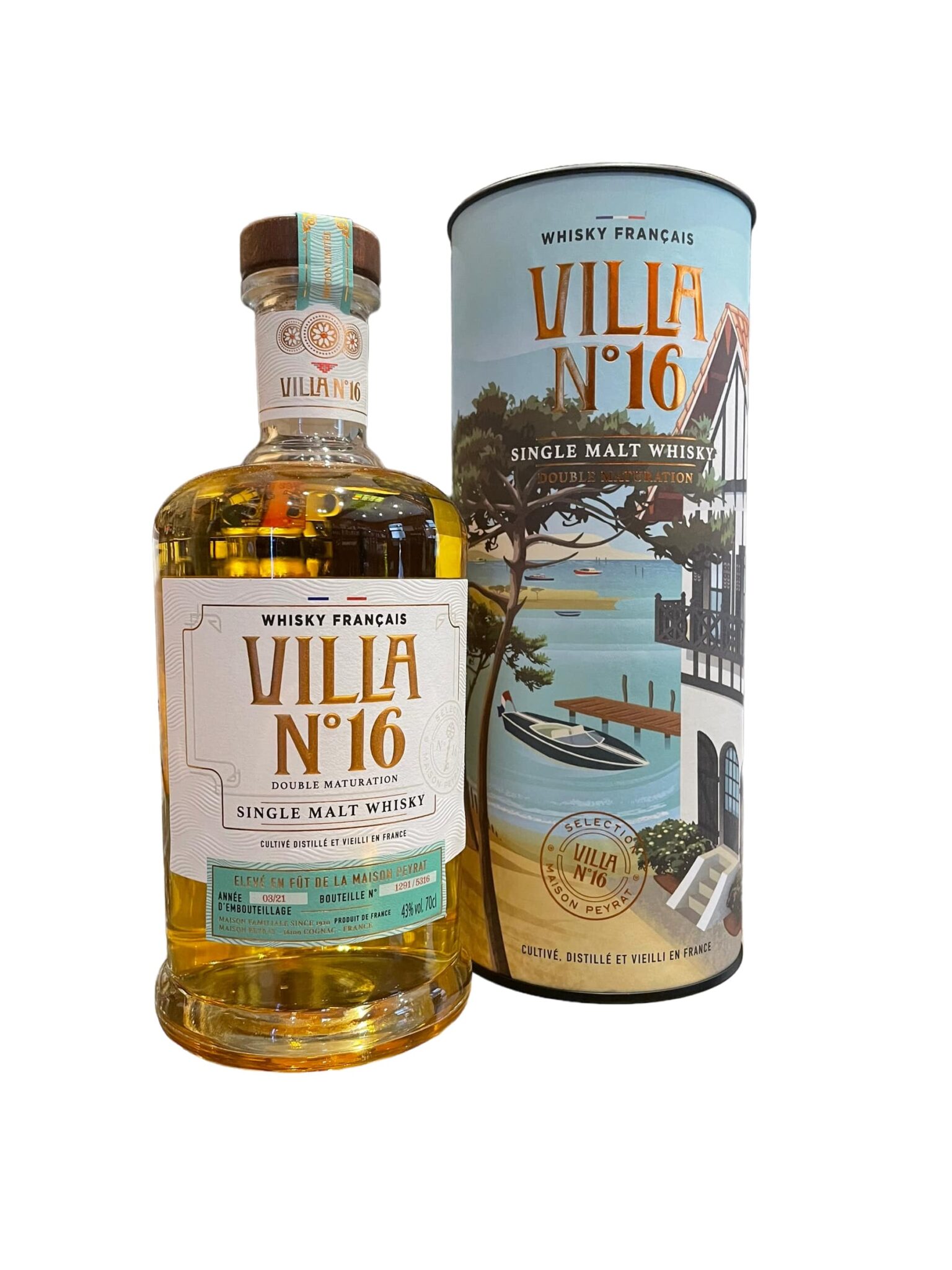 Whisky France Single Malt Villa N°16 Double Maturation 70cL – Vins ...