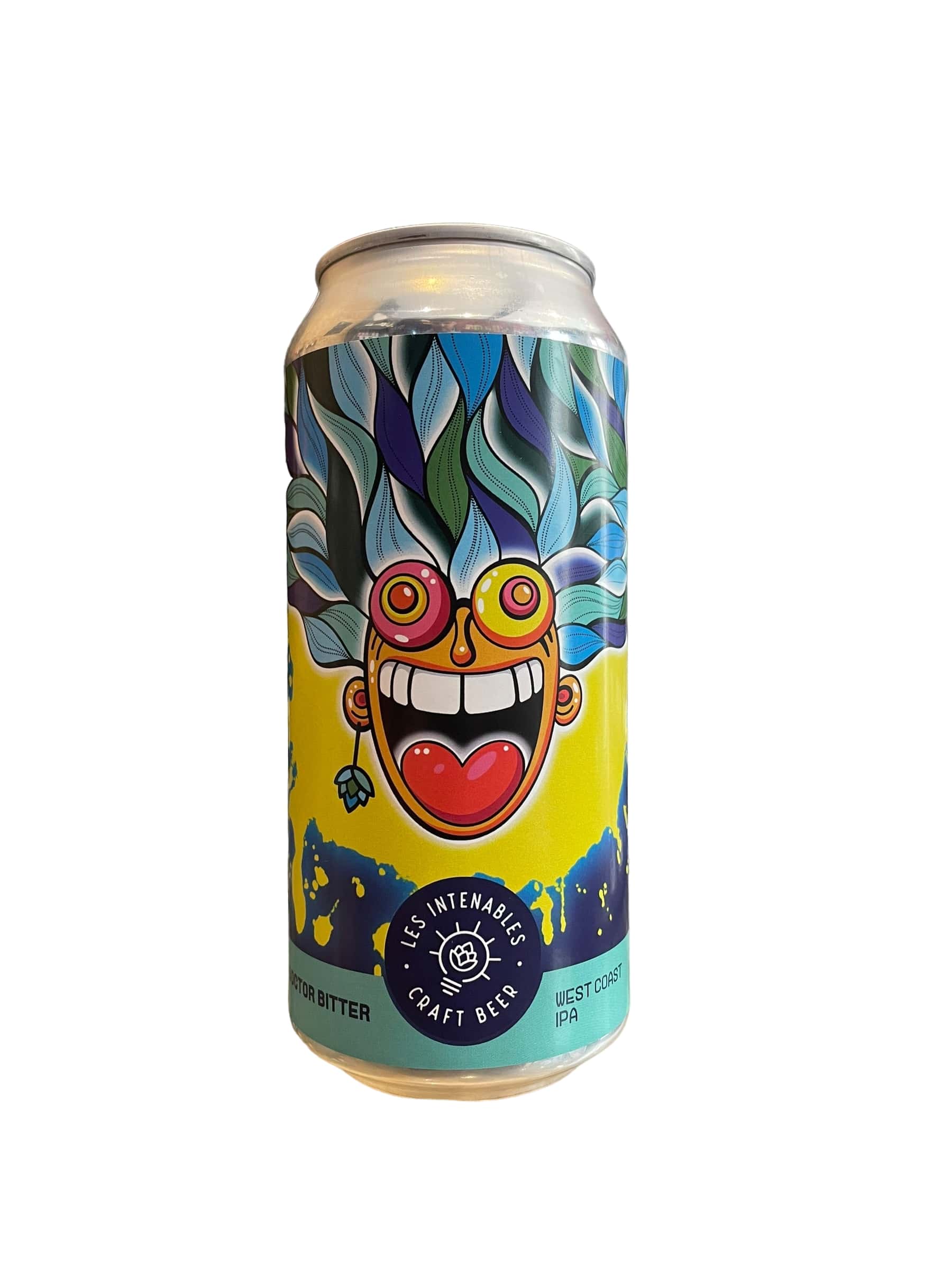Doctor Bitter West Coast IPA 44cl Les Intenables – Vins | Coffrets ...